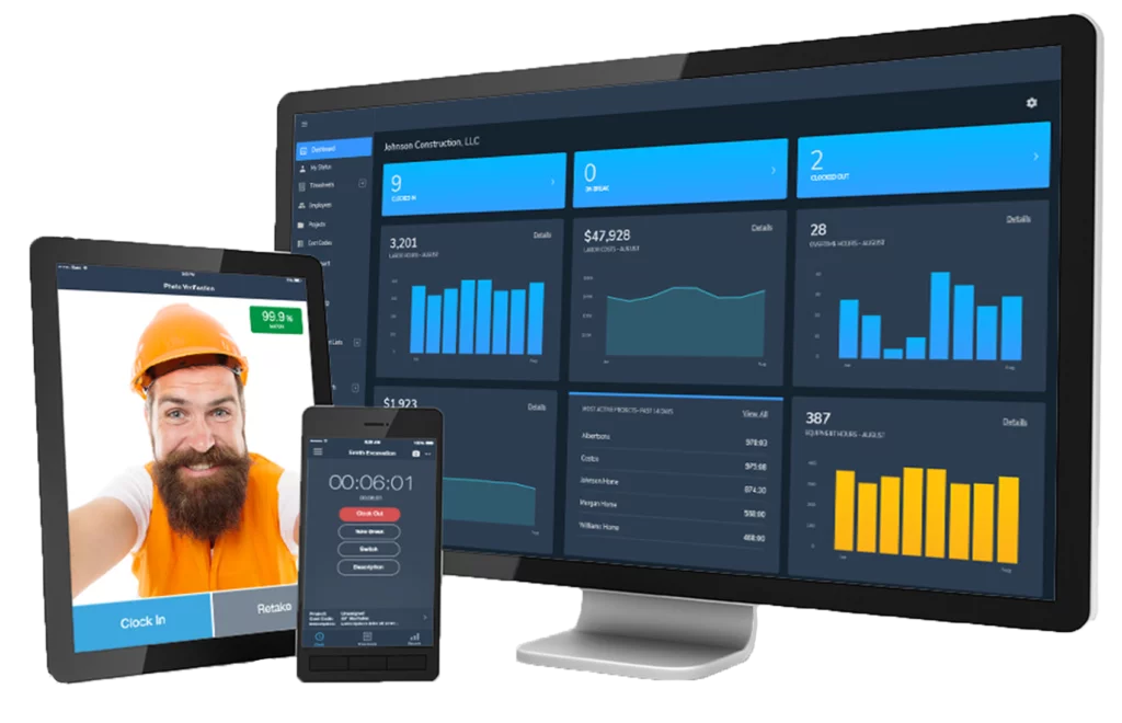 Mobile Time Clock for Construction Companies | Time Clock App